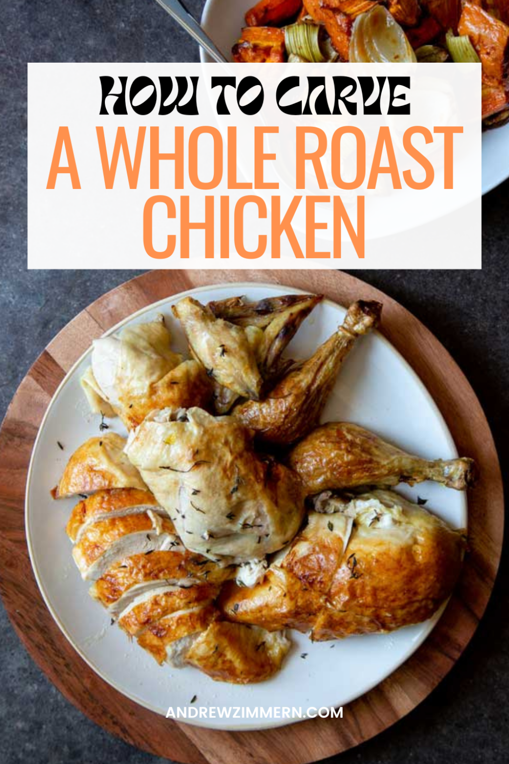 How to Carve a Roasted Chicken with Kitchen Shears - Andrew Zimmern