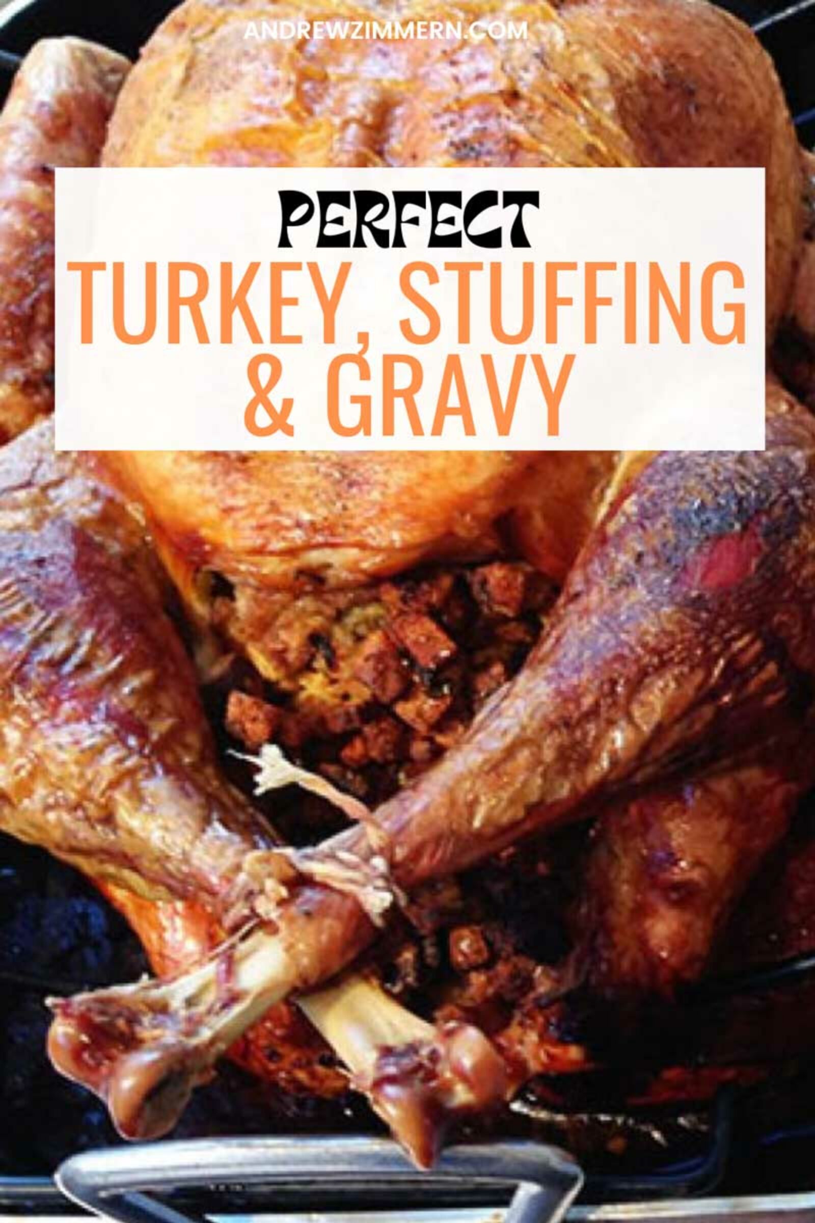 Perfect Thanksgiving Turkey, Stuffing & Gravy Recipe - Andrew Zimmern
