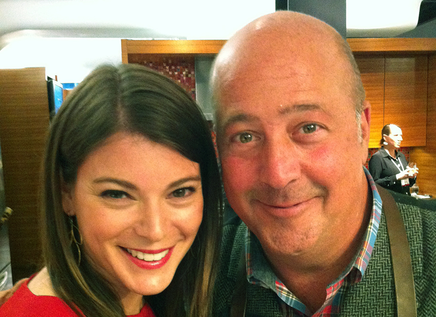 Gail Simmons' Ginger Panna Cotta with Sauteed Pineapple - Andrew Zimmern