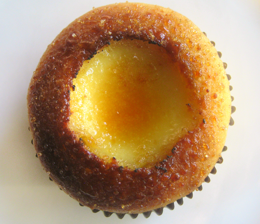 Megan Seling's Crème Brulee Cupcakes - Andrew Zimmern