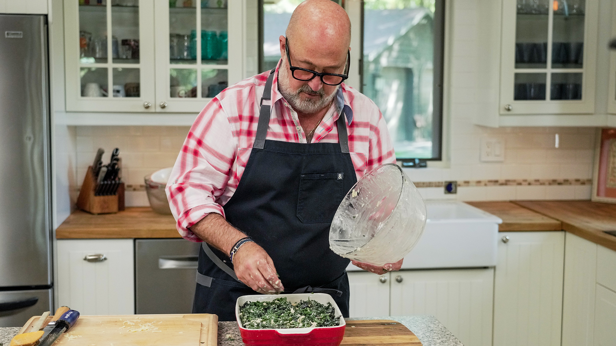 Creamed Baked Greens - Andrew Zimmern