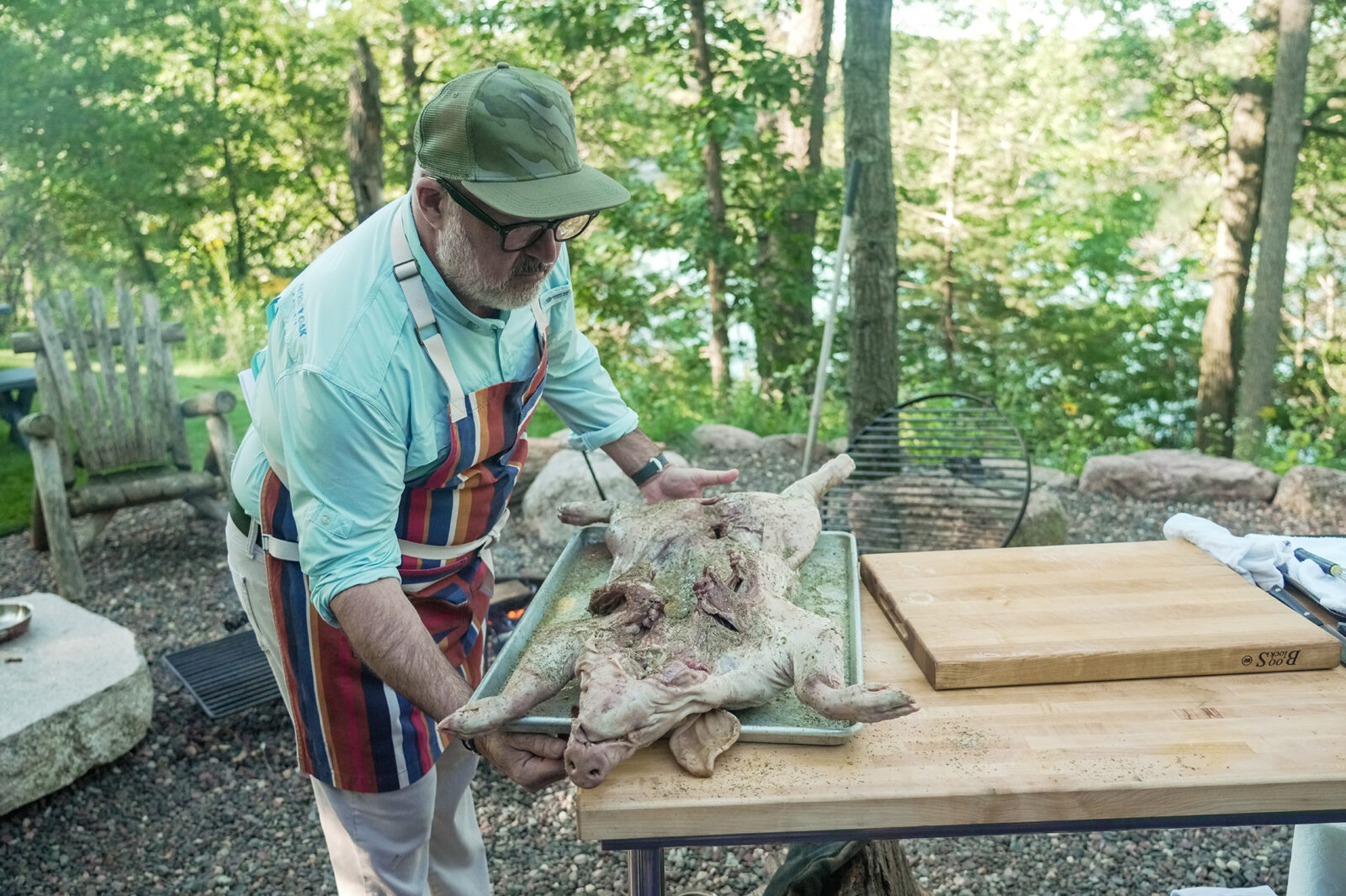 Whole Roasted Hog - Andrew Zimmern