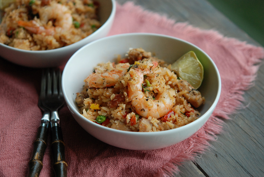 Asopao with Chicken and Shrimp - Andrew Zimmern