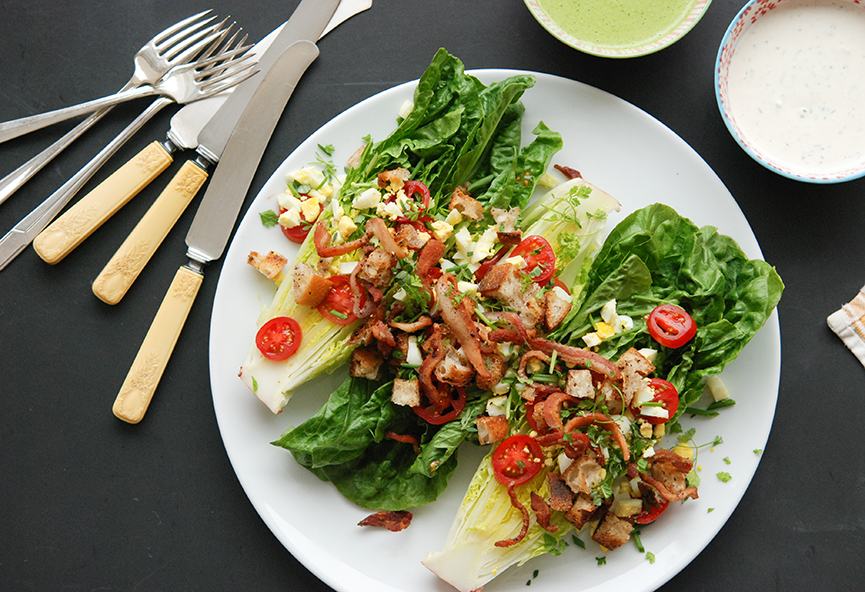 Country Club Salad with Two Dressings - Andrew Zimmern