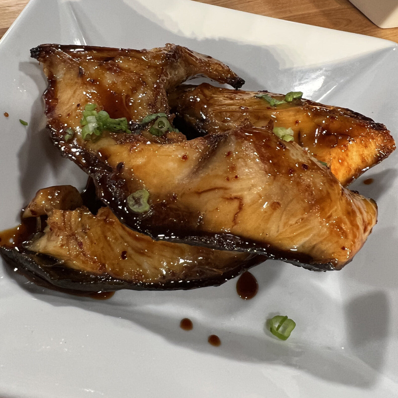 Sweet and Sour, Sticky and Spicy Hamachi Kama - Andrew Zimmern