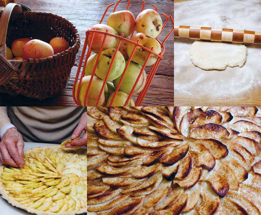 Judith Choate's Apple Pizza - Andrew Zimmern