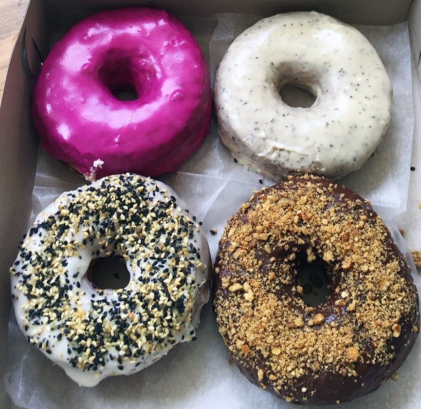 Beet & Ricotta Doughnuts from The Doughnut Project - Andrew Zimmern