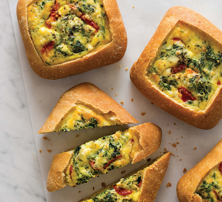 Mediterranean-Style Baked Egg Boats - Andrew Zimmern