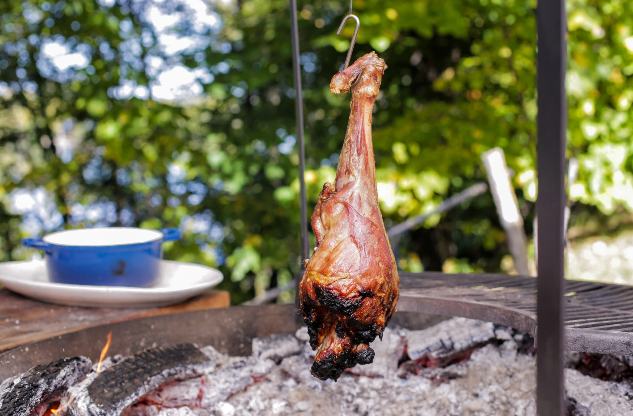 Whole Roasted Wild Boar Leg - Andrew Zimmern