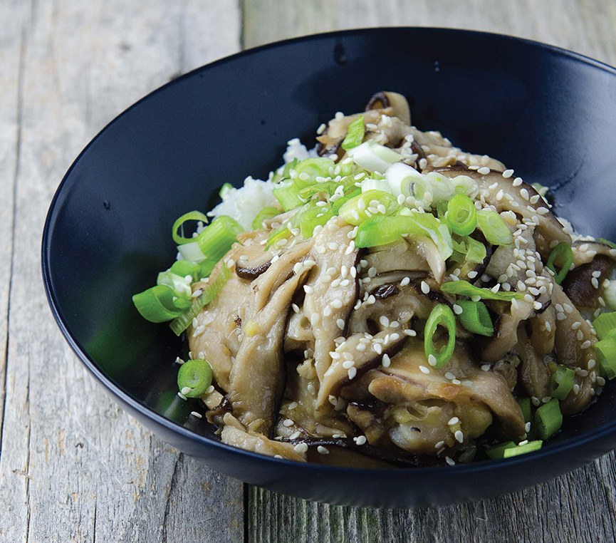 Dashi-Braised Chicken Thighs - Andrew Zimmern