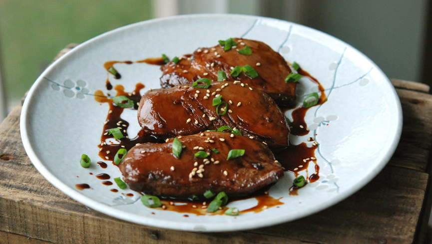 Japanese Yakitori-Style Pan-Roasted Duck Breast - Andrew Zimmern