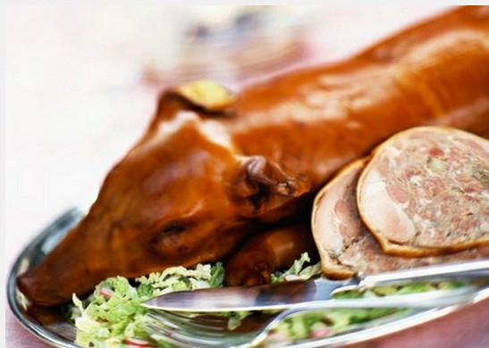 Roasting a Whole Suckling Pig - Andrew Zimmern